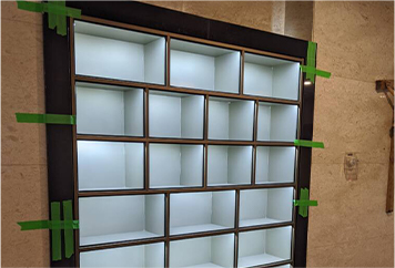 Glass Front Niches, Indoor Glass Niches | KyberCC